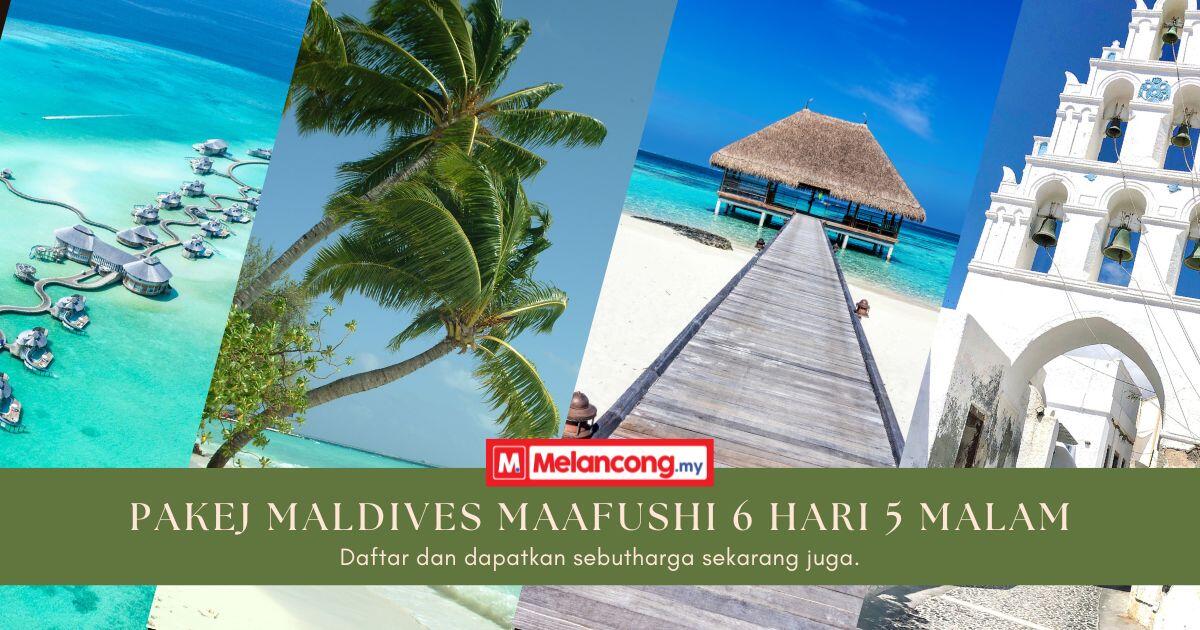 Pakej Maldives Maafushi 6 Hari 5 Malam [2026] | Melancong.my