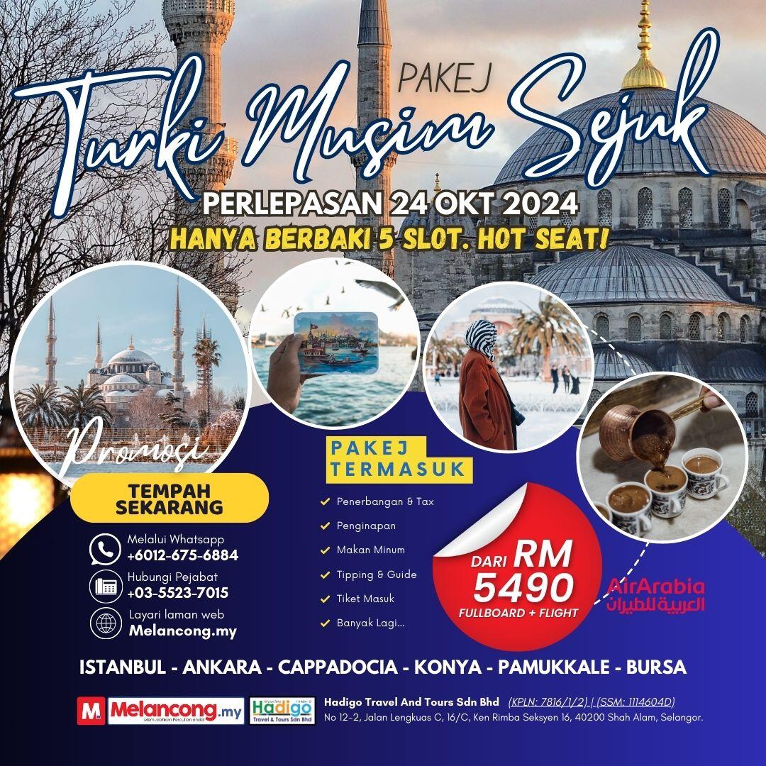 Pakej Turki 5 Pilihan Paling Popular [2024/25] | Melancong.my