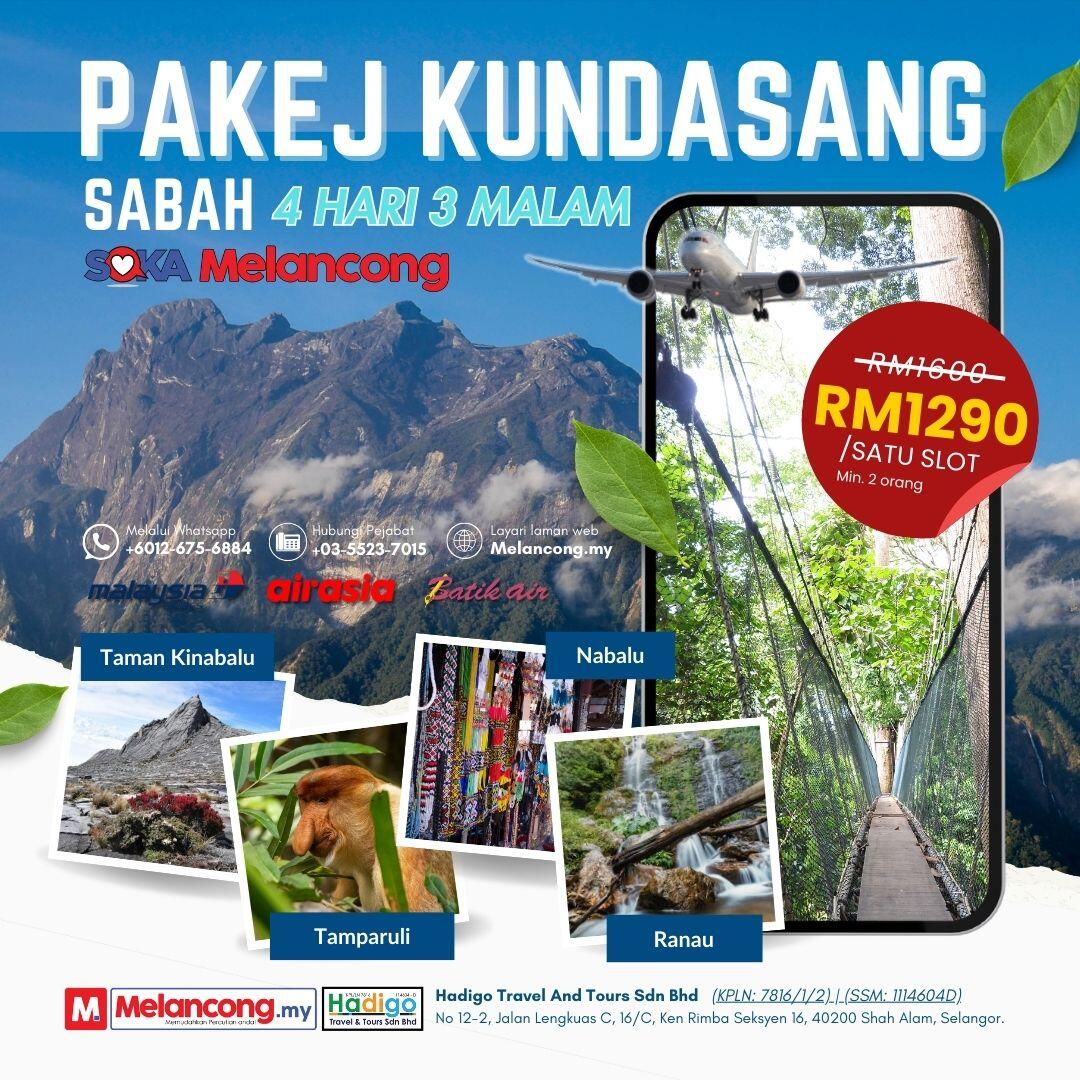 Pakej Kundasang Sabah 4 Hari 3 Malam [2025/26] | Melancong.my
